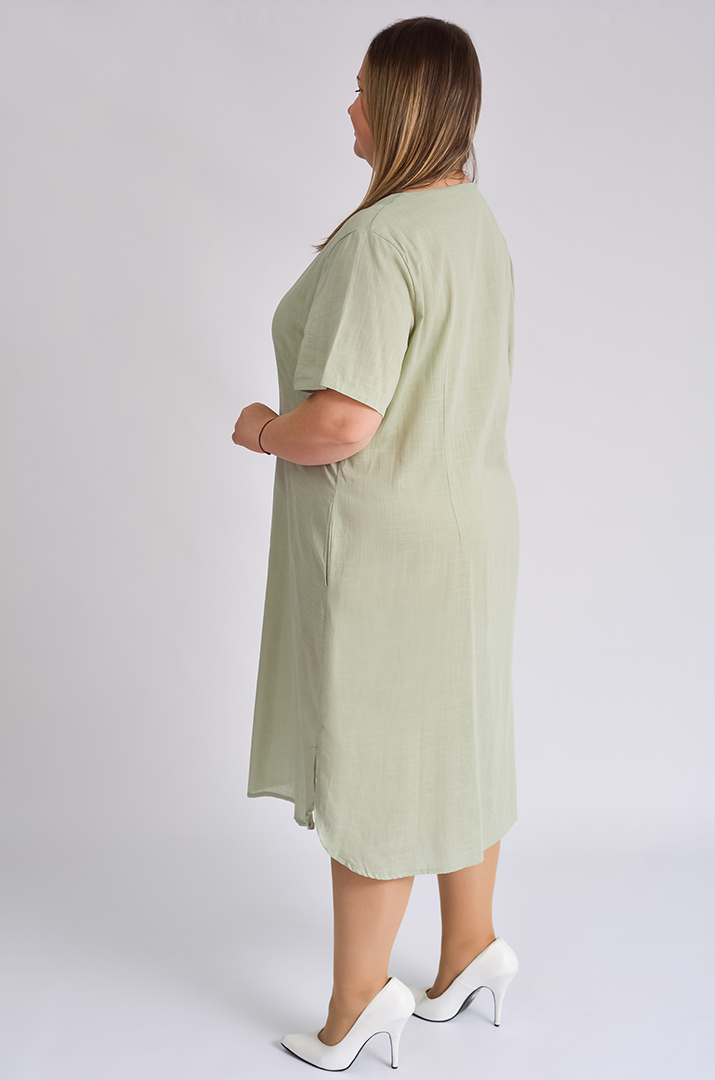 Купити однотонна сукня футляр із розрізами великих розмірів великий ...